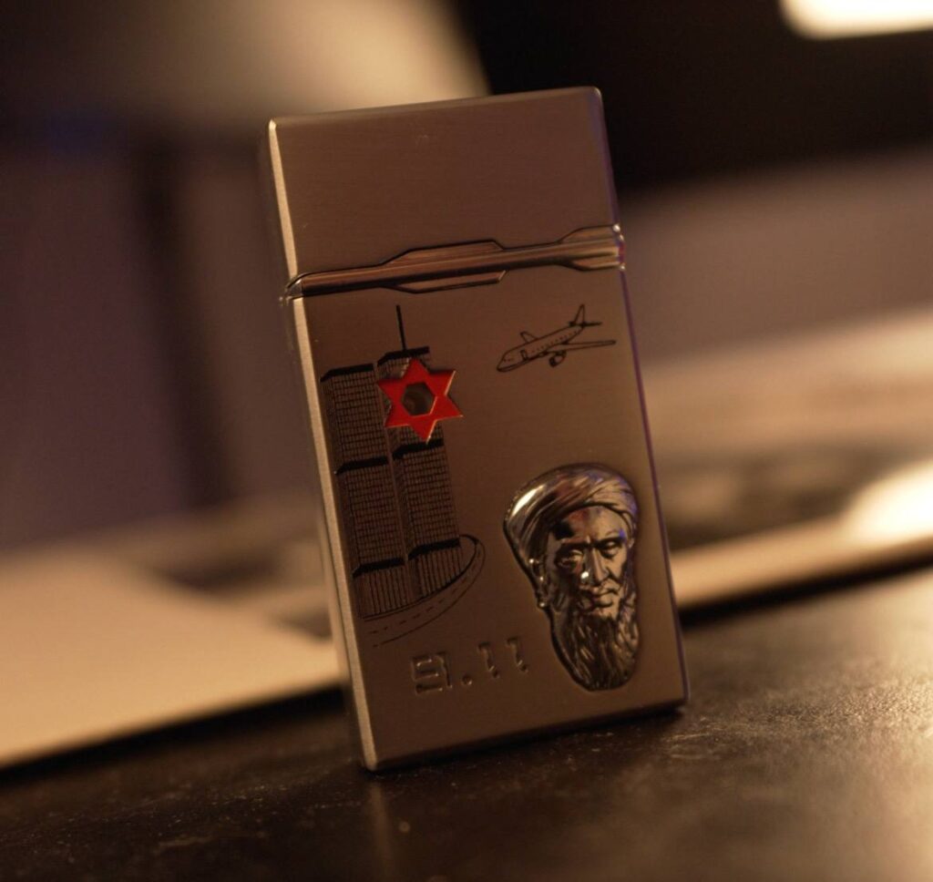 Osama Bin Lighter – Silver (backorder) – The Lord Miles Routledge Store